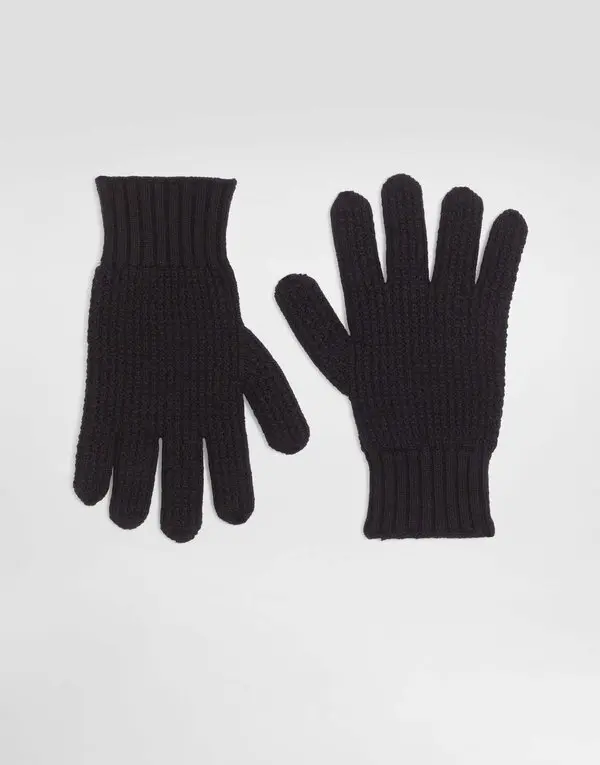 Dolce & Gabbana Dolce Gabbana Knitted Gloves
