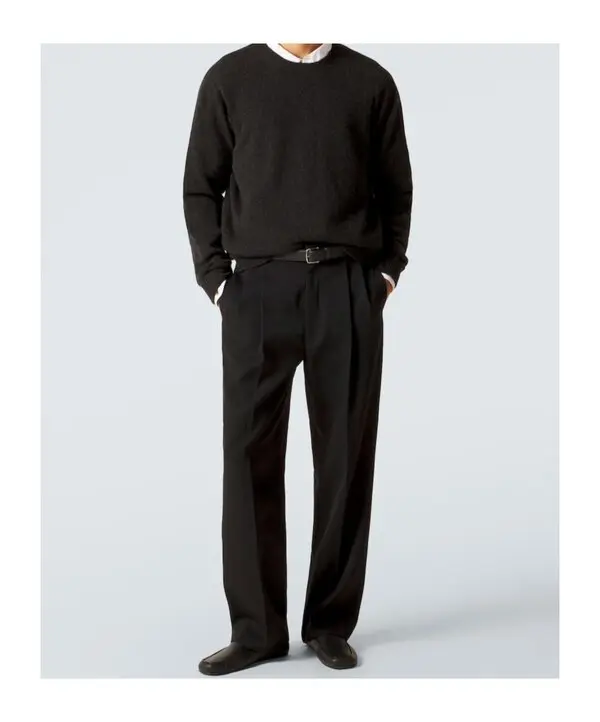 THE ROW Leo Leather Loafers