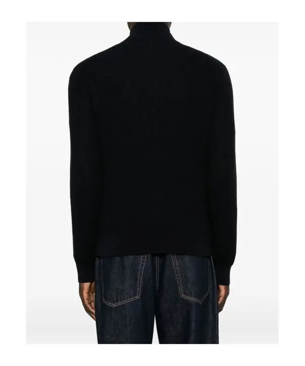 Brioni Half-zip Mockneck Jumper