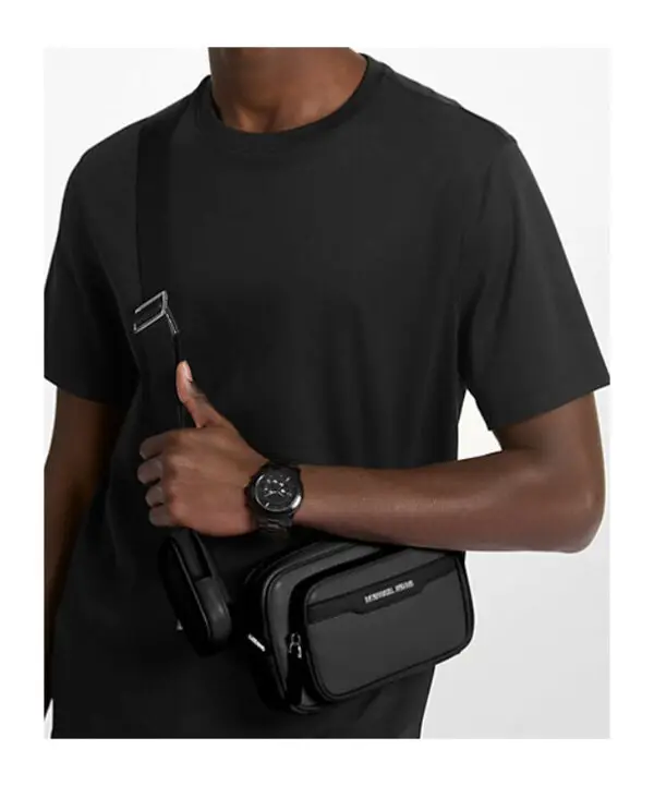 Michael Kors Cooper Pebbled Leather Camera Bag