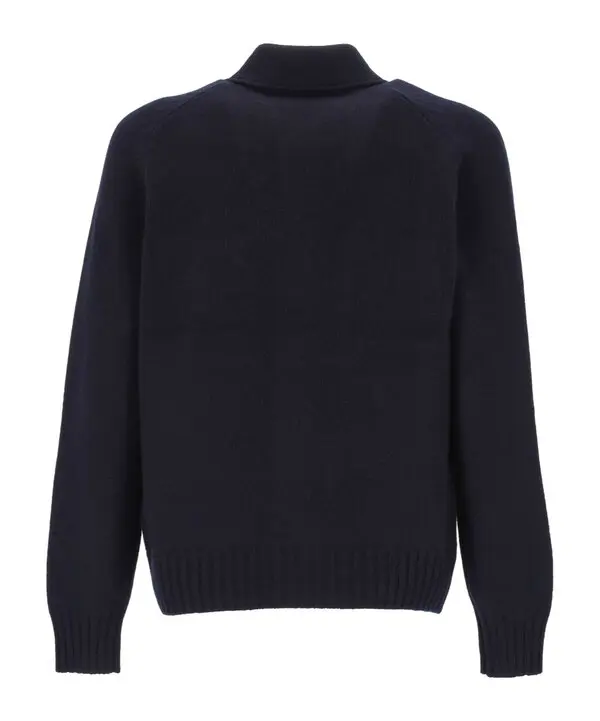 GRAN SASSO Long Sleeved Buttoned Knitted Jacket