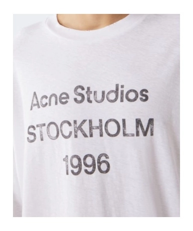 Acne Studios Logo Cotton-blend Jersey T-shirt
