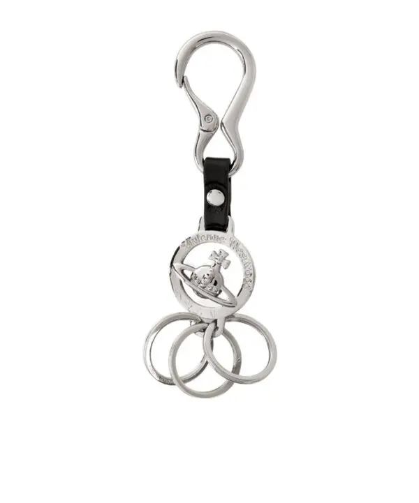 VIVIENNE WESTWOOD Orb Medallion Keyring - Silver