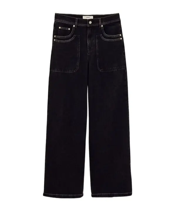 Ba&sh Noel Wide-leg Jeans - Black