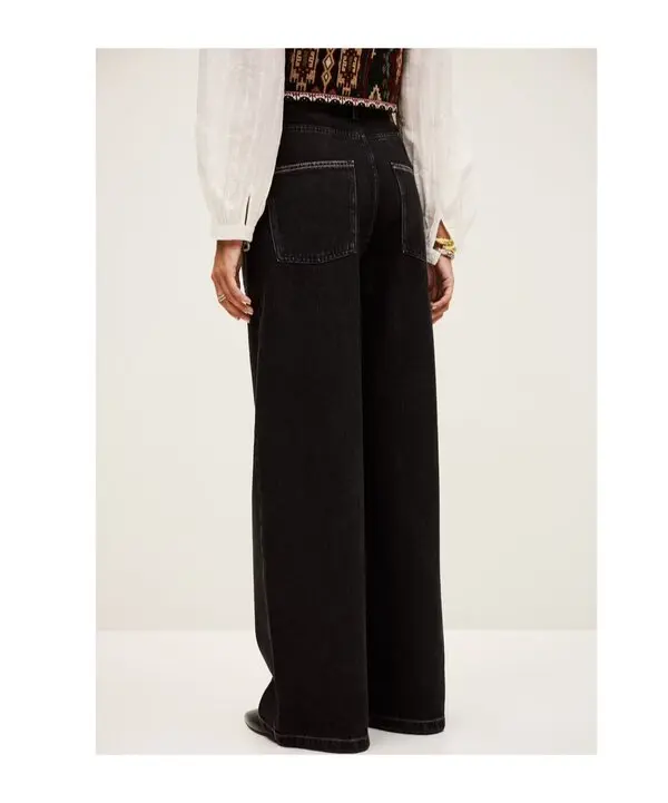 Ba&sh Noel Wide-leg Jeans - Black