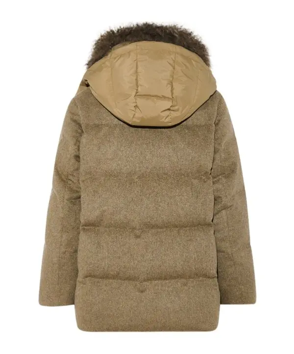 YVES SALOMON Cashmere Hooded Coat