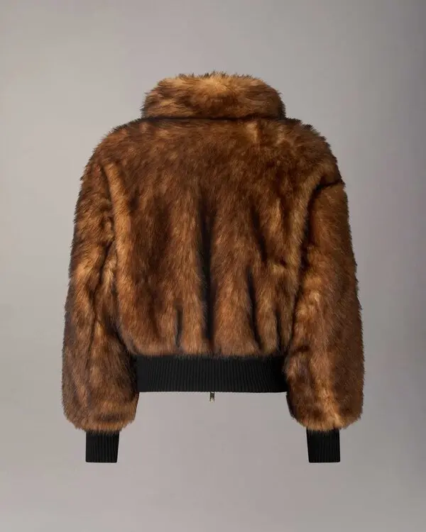 Moose Knuckles Jill Faux Fur Bomber