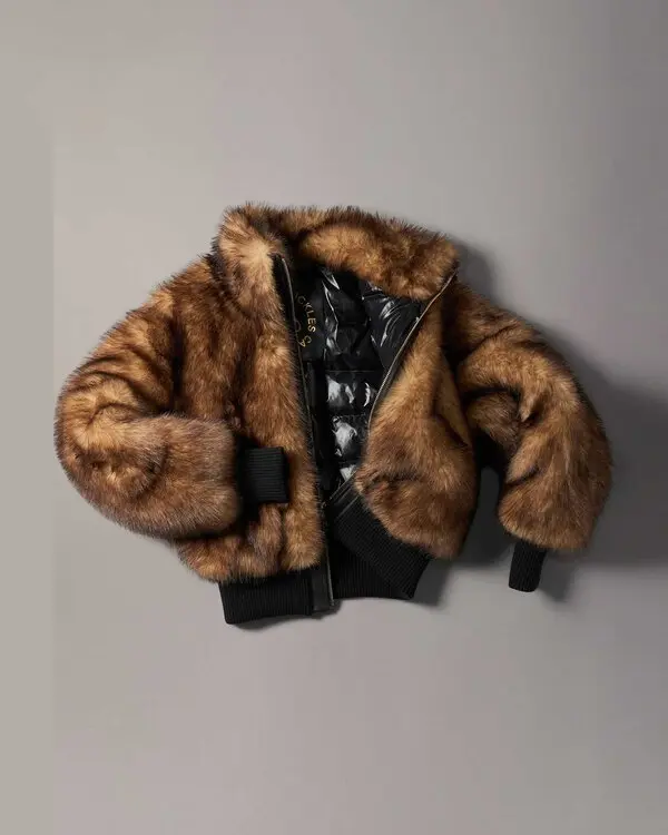 Moose Knuckles Jill Faux Fur Bomber