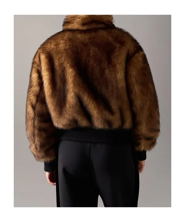 Moose Knuckles Jill Faux Fur Bomber