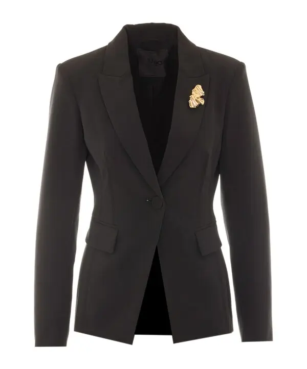 Liu Jo Jacket In Stretch Technical Fabric
