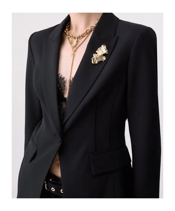 Liu Jo Jacket In Stretch Technical Fabric