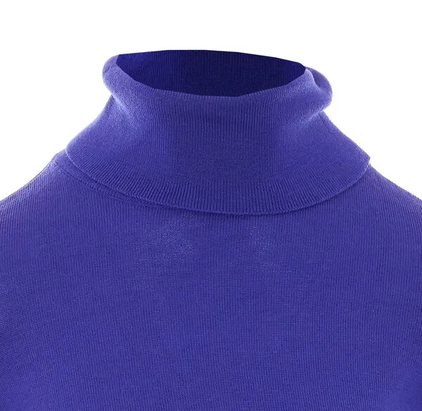 Patrizia Pepe Color-block Slogan Turtleneck Sweater