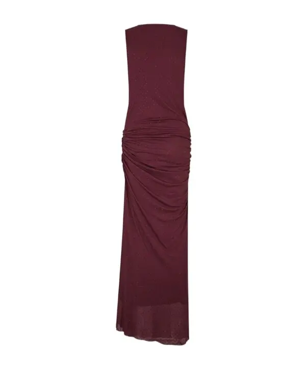 ROTATE BY BIRGER CHRISTENSEN Maxi Halterneck Dress