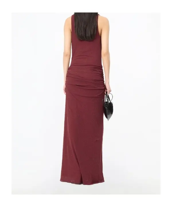 ROTATE BY BIRGER CHRISTENSEN Maxi Halterneck Dress