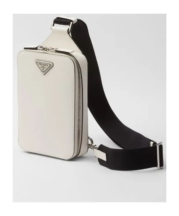 Prada Brique Saffiano Leather Bag