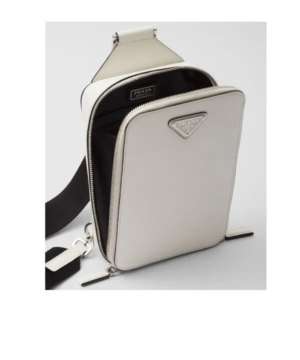 Prada Brique Saffiano Leather Bag