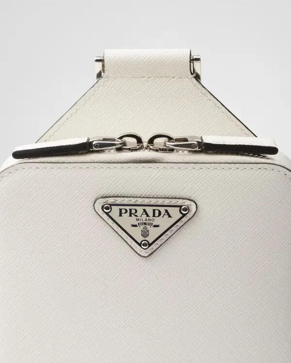 Prada Brique Saffiano Leather Bag