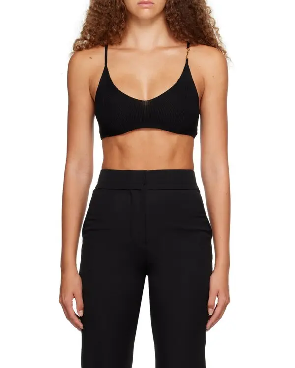 Jacquemus Le Bandeau Pralu Knit Bralette