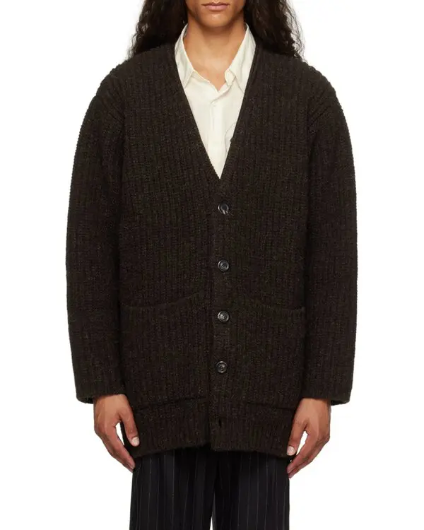 Our Legacy Ribbed Knit Cardigan