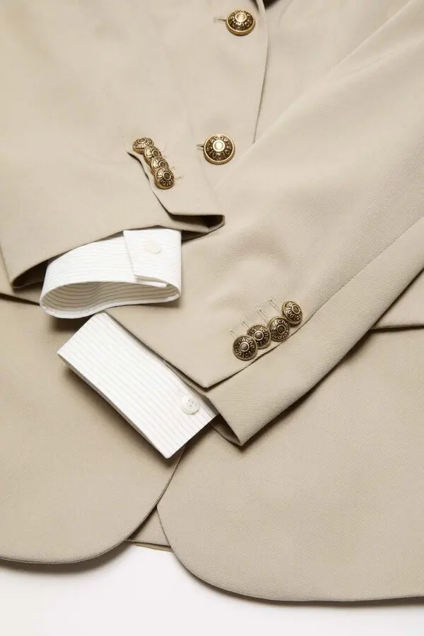 Acne Studios Layered Wool Suit Jacket