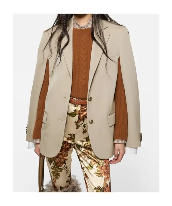 Acne Studios Layered Wool Suit Jacket