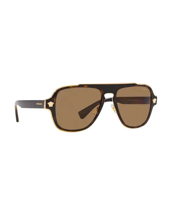Versace Square Frame Sunglasses