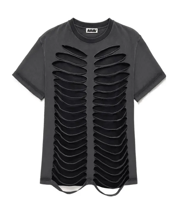 AVAVAV Cut-out Double-layered T-shirt