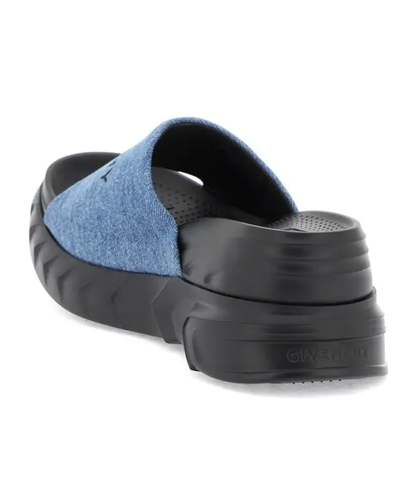 Givenchy Logo Printed Slip-on Sandals