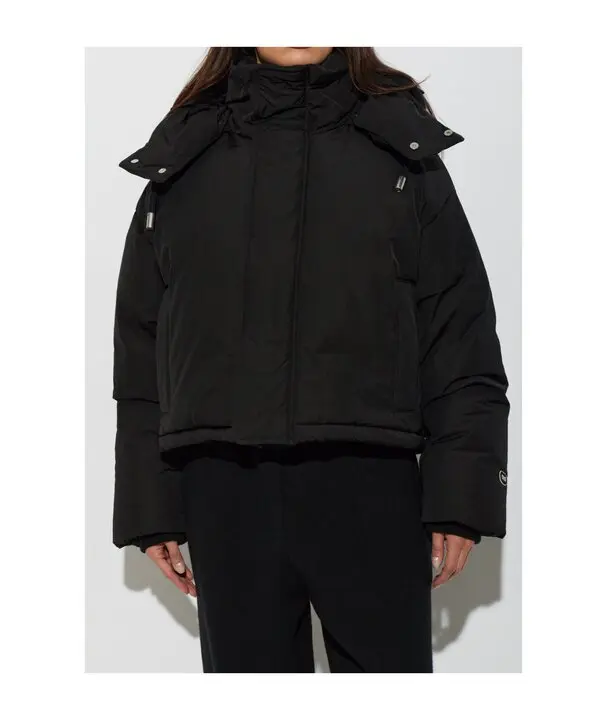 AMI Paris Drawstring Hooded Padded Jacket