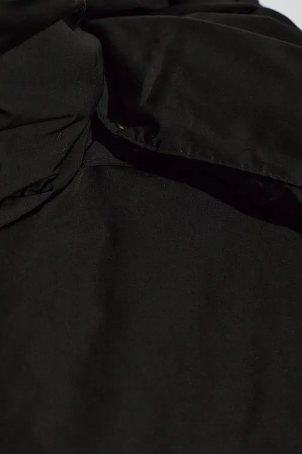 AMI Paris Drawstring Hooded Padded Jacket