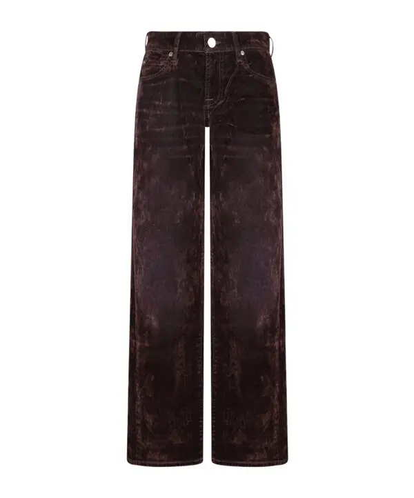 7 For All Mankind Low Straight-leg Jeans