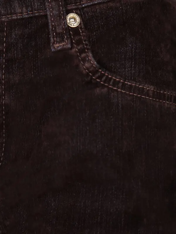 7 For All Mankind Low Straight-leg Jeans