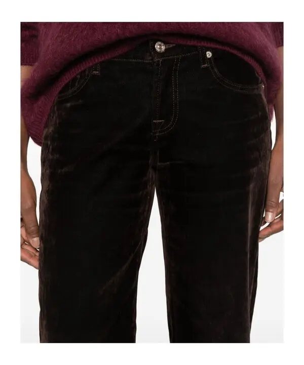 7 For All Mankind Low Straight-leg Jeans