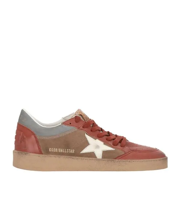 GOLDEN GOOSE Ballstar Low-top Sneakers - Brown