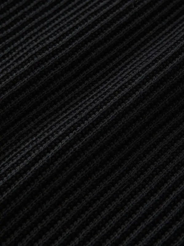 Studio Nicholson Ribbed High Neck Cardigan