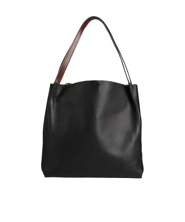 Rag & Bone Large Solid-color Leather Tote Bag - Black