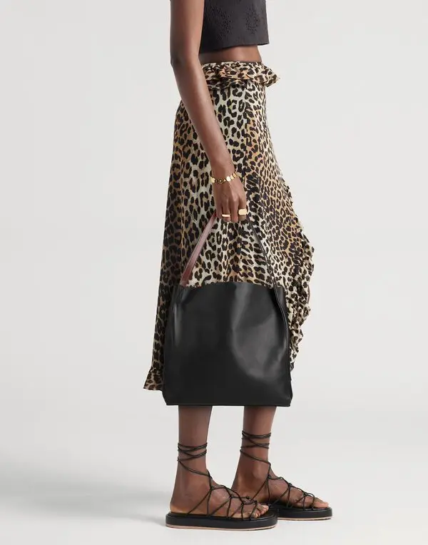 Rag & Bone Large Solid-color Leather Tote Bag