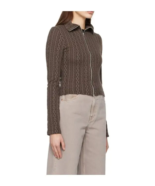 Our Legacy Patterned-jacquard Cardigan