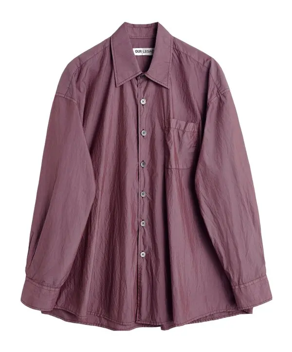 Our Legacy Borrowed Cotton-blend Shirt