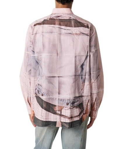 Acne Studios Trompe-l'œil Cotton Poplin Shirt