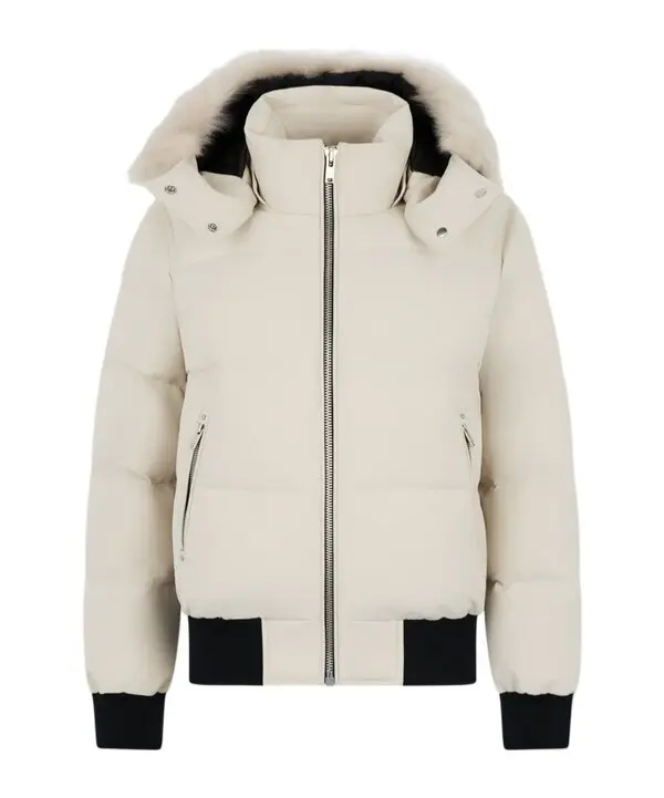 Moose Knuckles Long-sleeved Cotton-padded Jacket