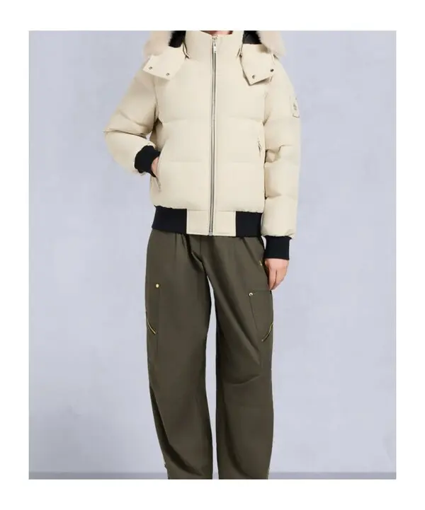 Moose Knuckles Long-sleeved Cotton-padded Jacket