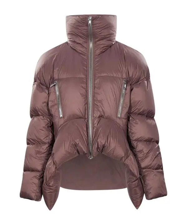 Rick Owens Quilted High-neck Jacket