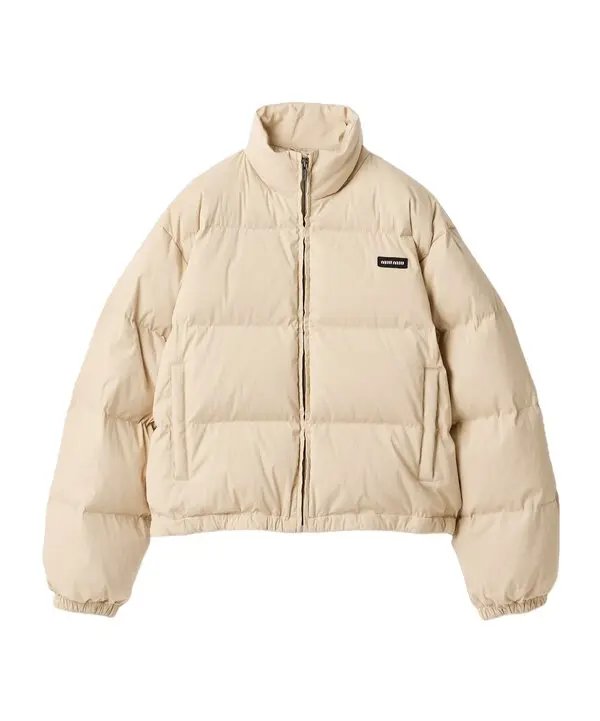 Miu Miu Poplin Down Jacket