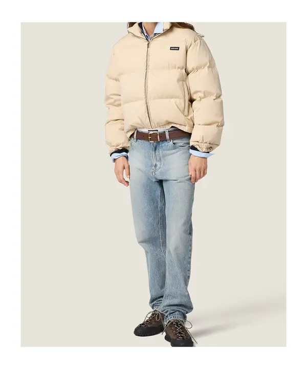 Miu Miu Poplin Down Jacket