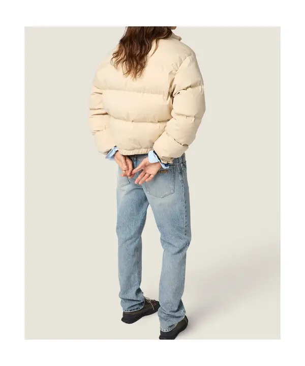Miu Miu Poplin Down Jacket