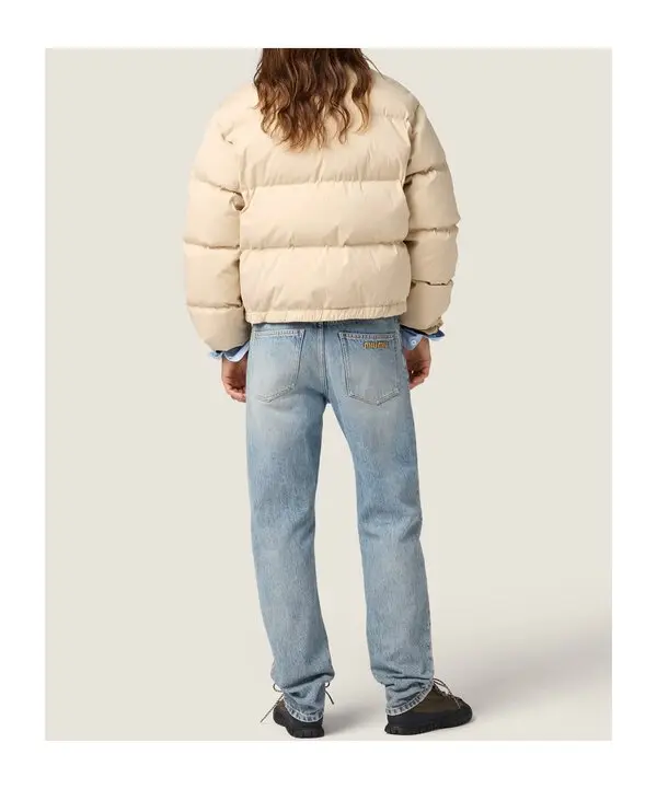Miu Miu Poplin Down Jacket