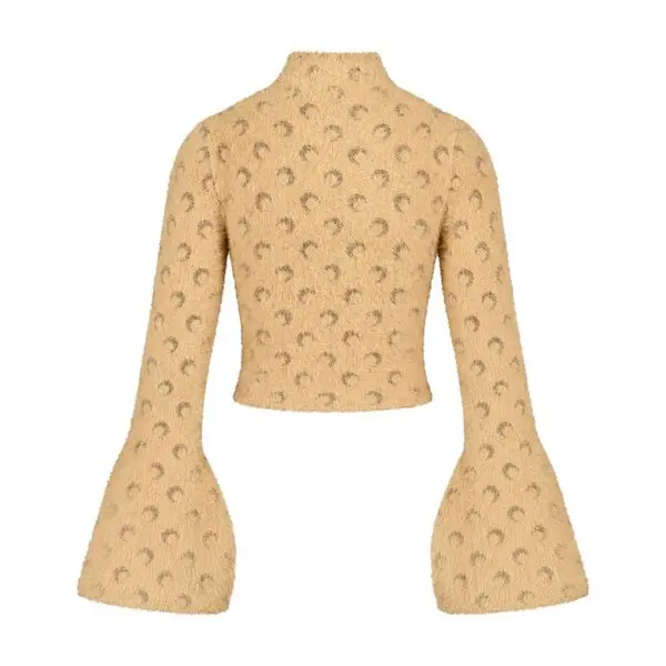 MARINE SERRE Moon Jacquard Knit