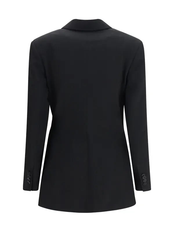 Loewe Draped Wool Jacket With Belt