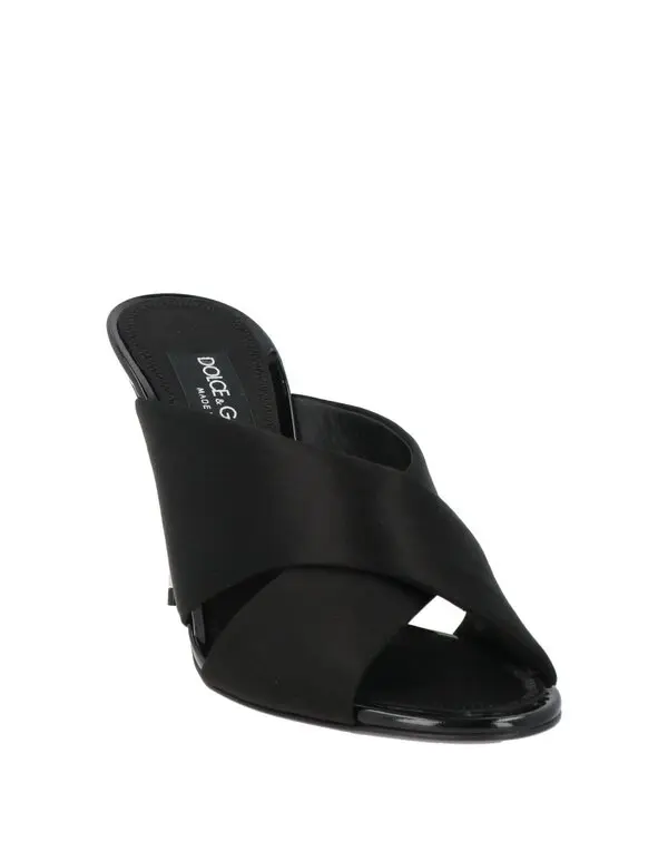 Dolce & Gabbana Minimalist Satin High-heeled Sandals